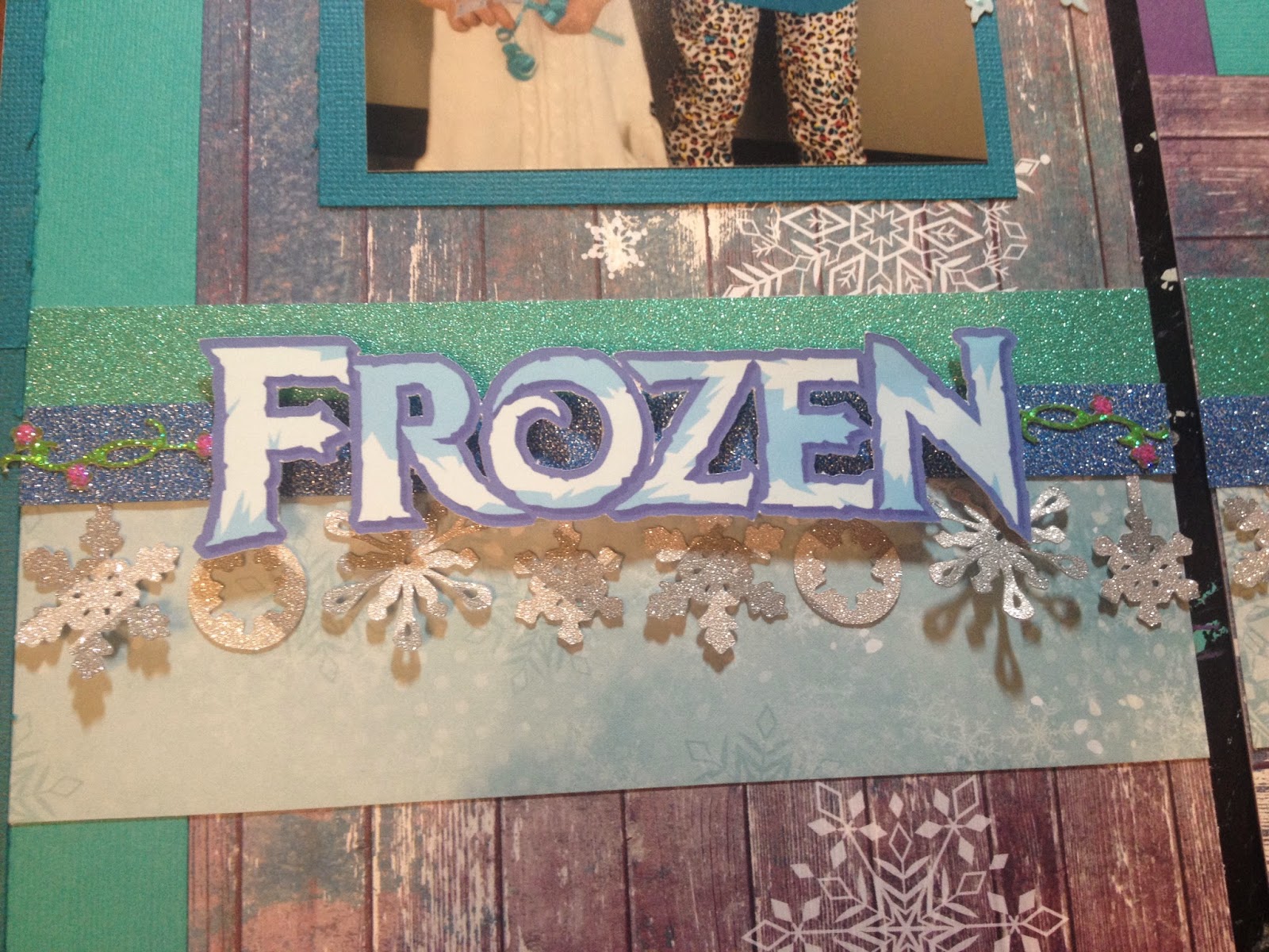 Pyper Creations: Frozen Scrapbook layouts